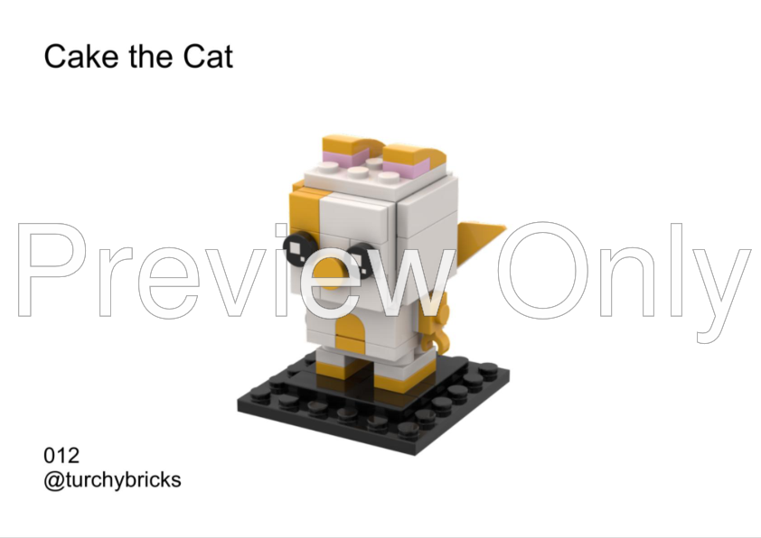 LEGO MOC-221856 Brickheadz Adventure Time | Fionna and Cake by ...