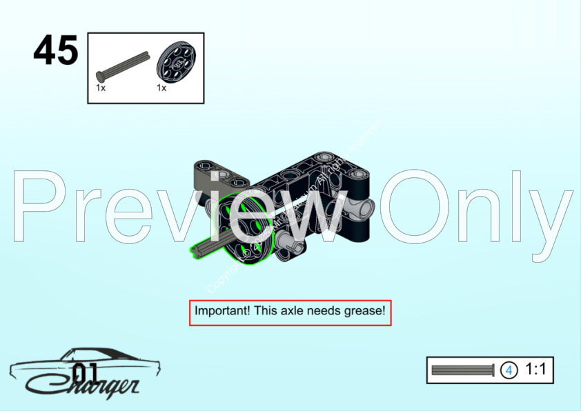 LEGO MOC OverCharger General Lee 4x Buwizz Motor by Mr.Platinum ...