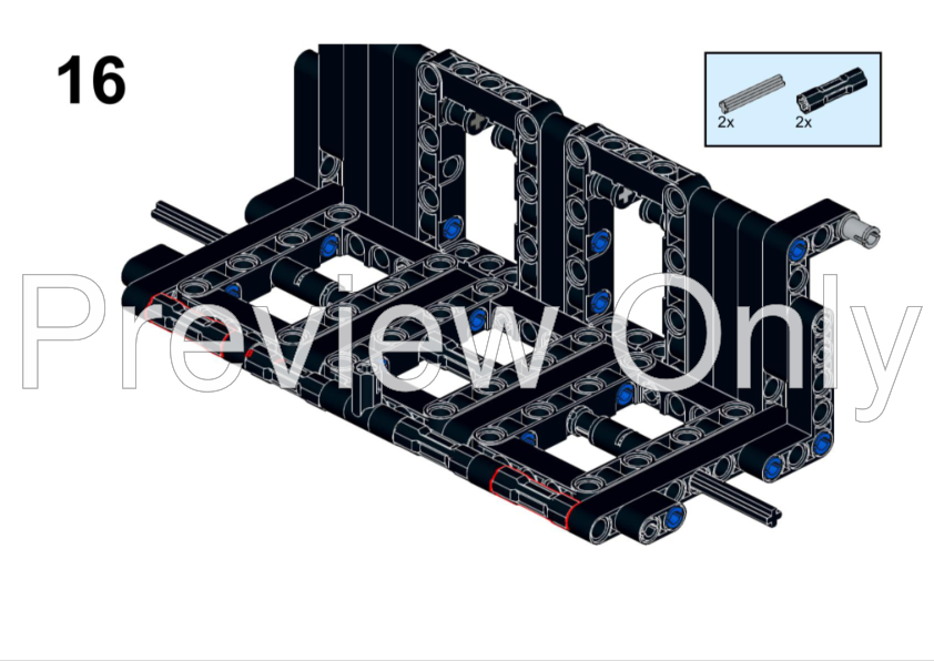 LEGO MOC Lego Reading Case by MAP Tec | Rebrickable - Build with LEGO