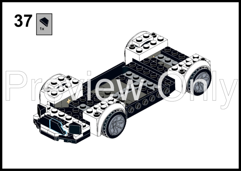 LEGO MOC-222009 BMW M3 f80 by PavKud | Rebrickable - Build with LEGO