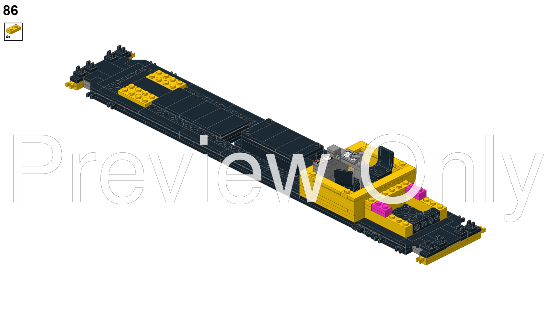 LEGO MOC Locomotive Diesel - Trainorama 830 class - MOC by Mimi68 ...