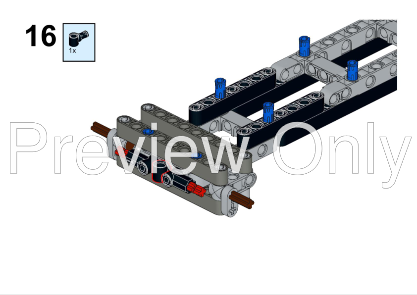 LEGO MOC 42108 Combine Harvester by MilanLego123 | Rebrickable - Build ...