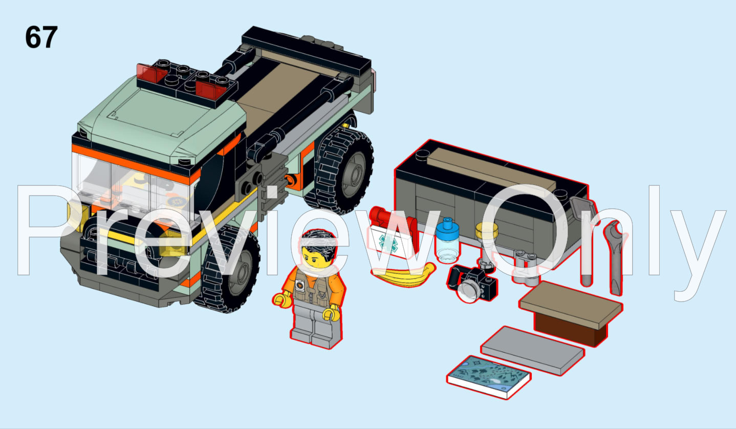 LEGO MOC-222164 60447 Tilting Cabin System by PeterSzabo | Rebrickable ...