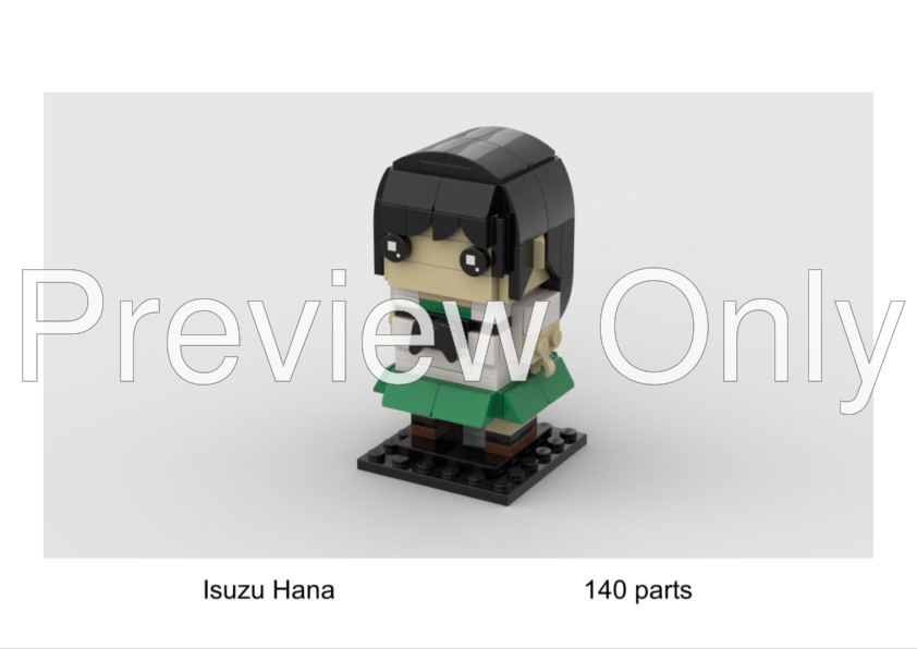 LEGO MOC-222166 Girls und Panzer BrickHeadz by ccffpt | Rebrickable ...