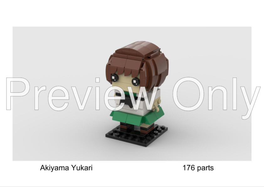 LEGO MOC-222166 Girls und Panzer BrickHeadz by ccffpt | Rebrickable ...