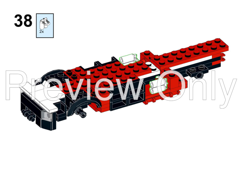 LEGO MOC-222317 Fire Equipment Truck - Red/White Edition by ONE-2-BRICK ...