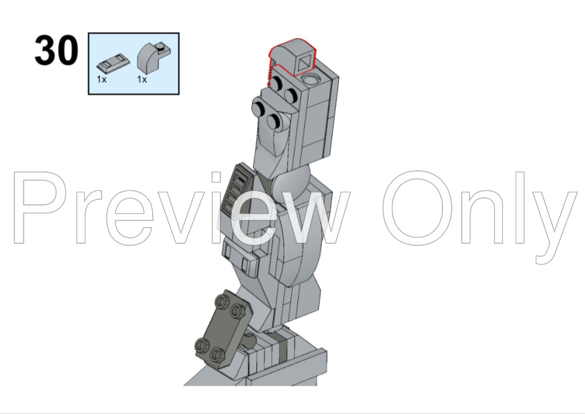 LEGO MOC Utility mech 01 by AlessasselA | Rebrickable - Build with LEGO