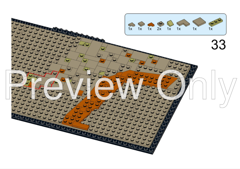 LEGO MOC Battle on Felucia Diorama by Tubi_Rock_V | Rebrickable - Build ...