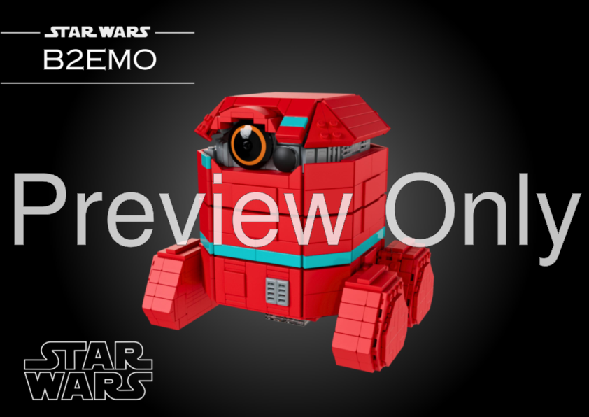 LEGO MOC B2EMO by KraftyKoopa | Rebrickable - Build with LEGO