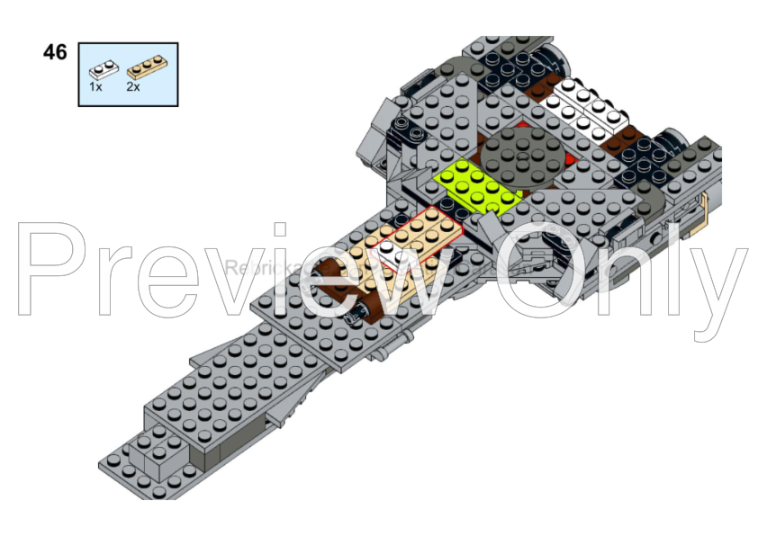 LEGO MOC Halo UNSC Sprit of Fire Midi-Scale by CreationCaravan (Brad ...