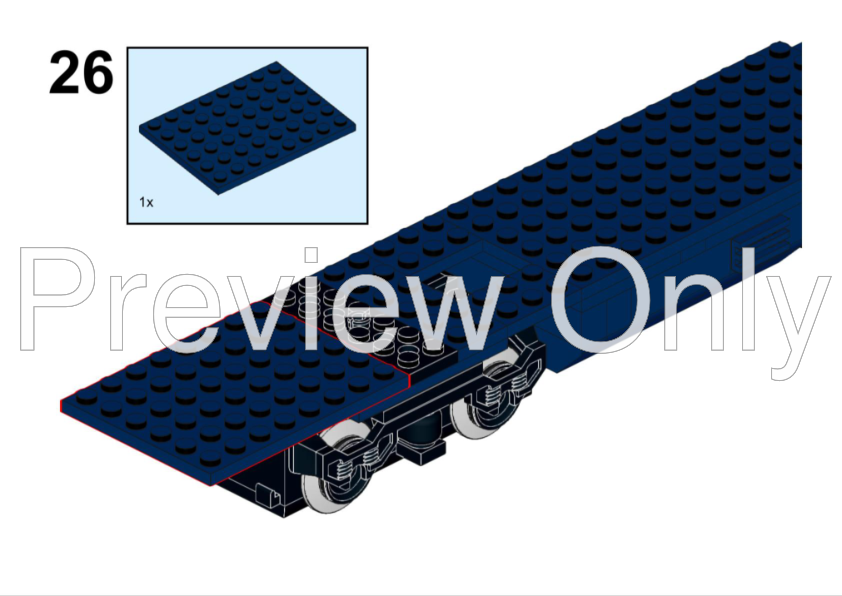 LEGO MOC-222575 Italian Inter City Notturno Train by Handers ...