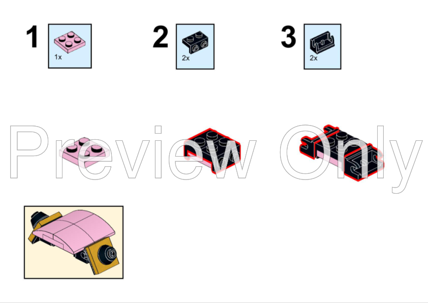 LEGO MOC Anya Forger from Spy x Family by Hai22 | Rebrickable - Build ...