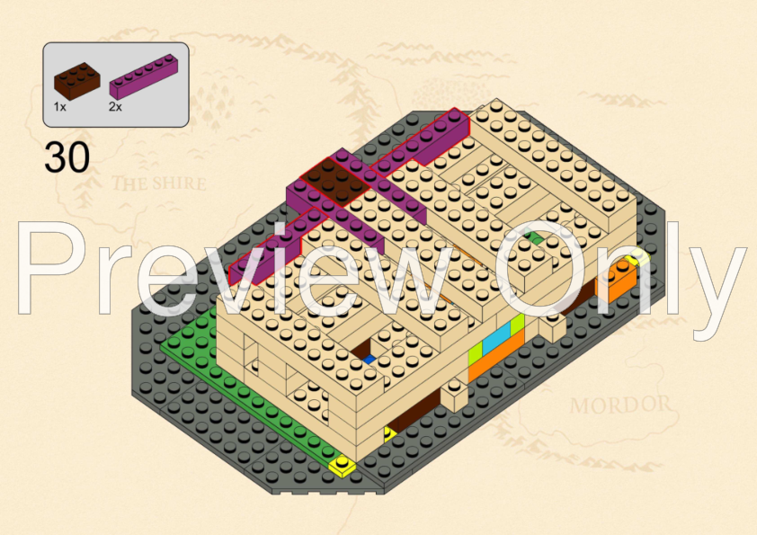 LEGO MOC The Balrog v/s Gandalf the Grey by Tubi_Rock_V | Rebrickable - Build with LEGO