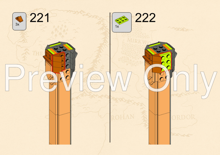 LEGO MOC The Balrog v/s Gandalf the Grey by Tubi_Rock_V | Rebrickable - Build with LEGO