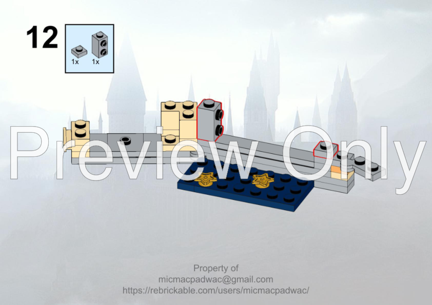 LEGO MOC Raven-claw Common Room by micmacpadwac | Rebrickable - Build ...