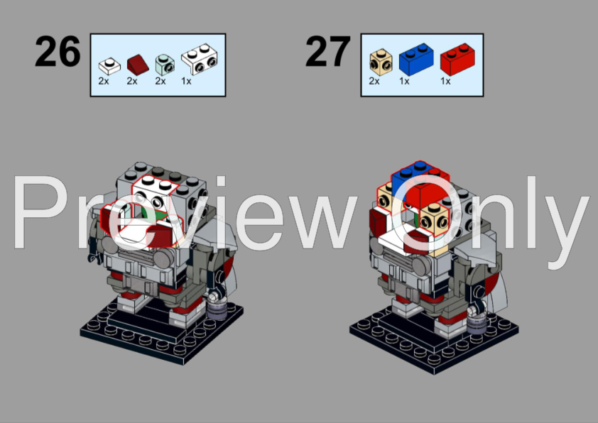 LEGO MOC Marvel Rivals- Magneto Brickheadz by Penguins and plastic ...
