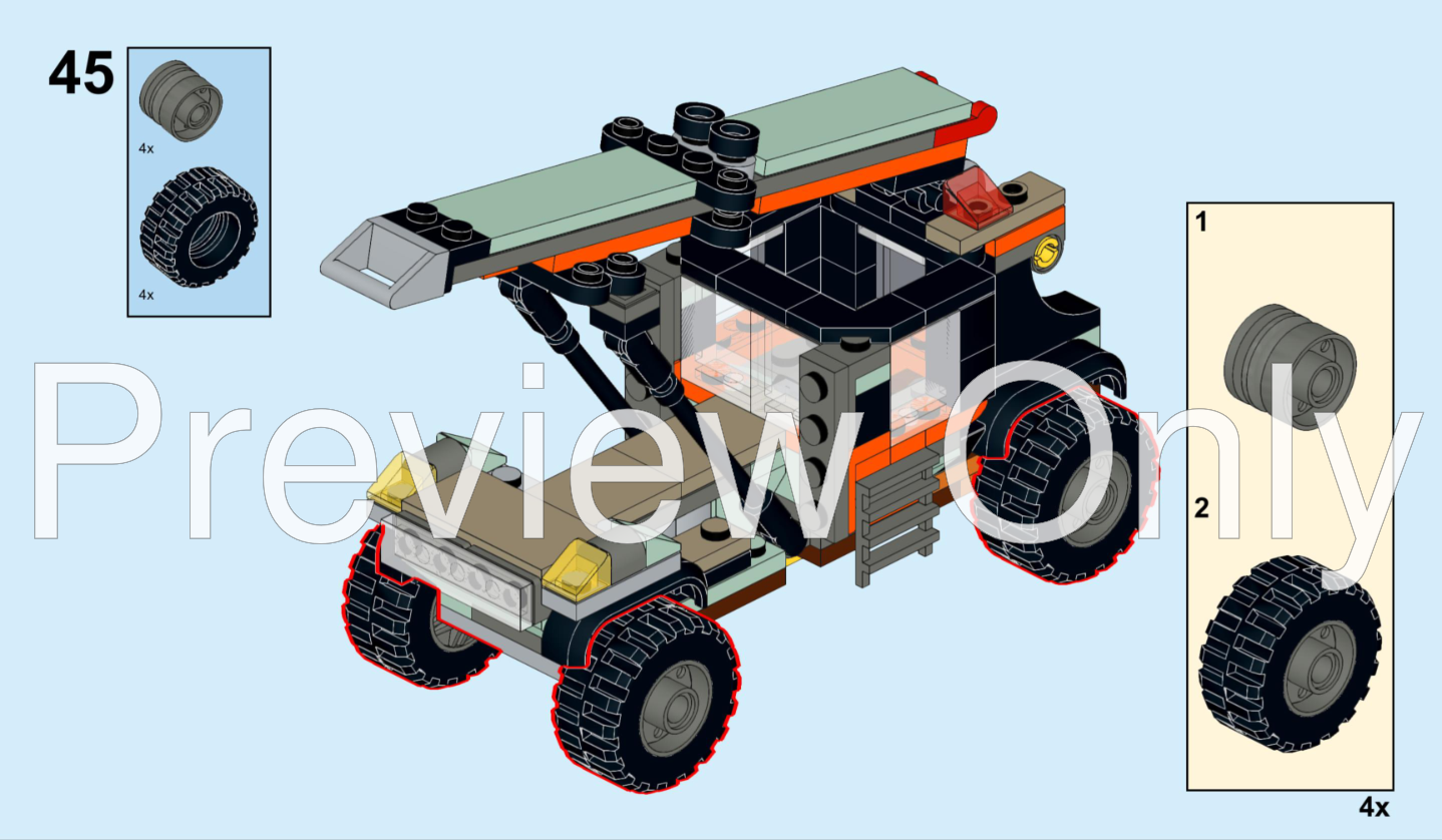 LEGO MOC 60447 Container Stacker by PeterSzabo | Rebrickable - Build ...