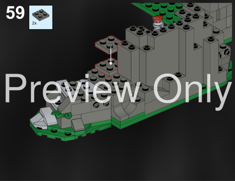 LEGO MOC Heroic Knight's Crypt by Nightlord_Builds | Rebrickable ...