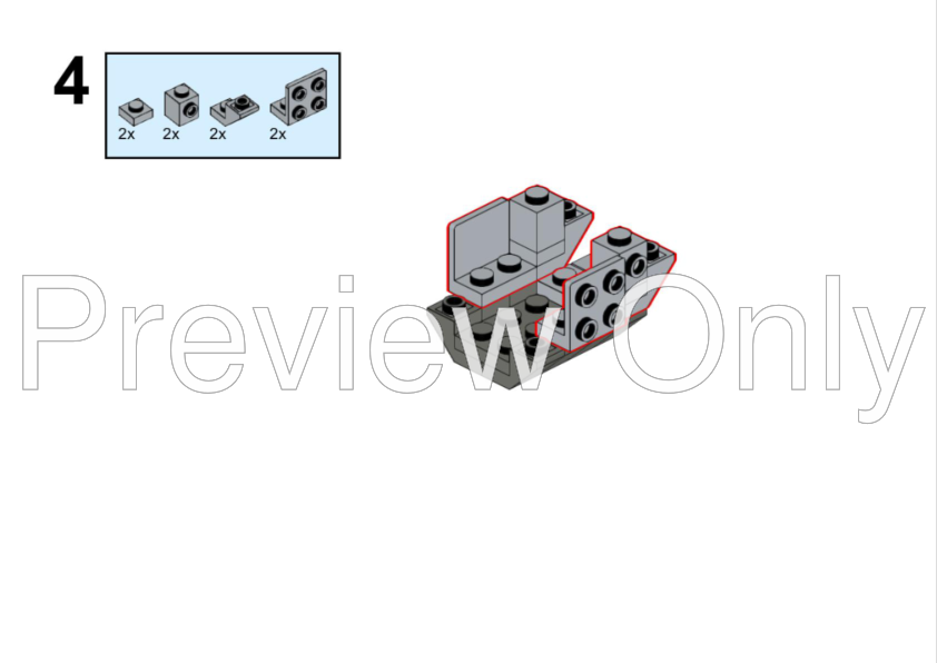 LEGO MOC-223038 Sovereign-Class Variants Smooth Edition (Enterprise-E ...