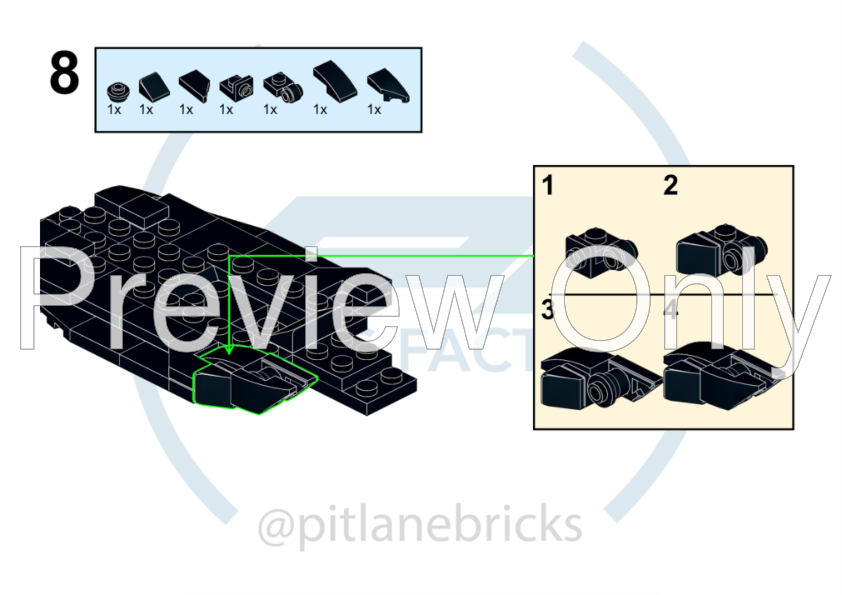 LEGO MOC F1 APXGP by Pit Lane Bricks Factory | Rebrickable - Build with ...