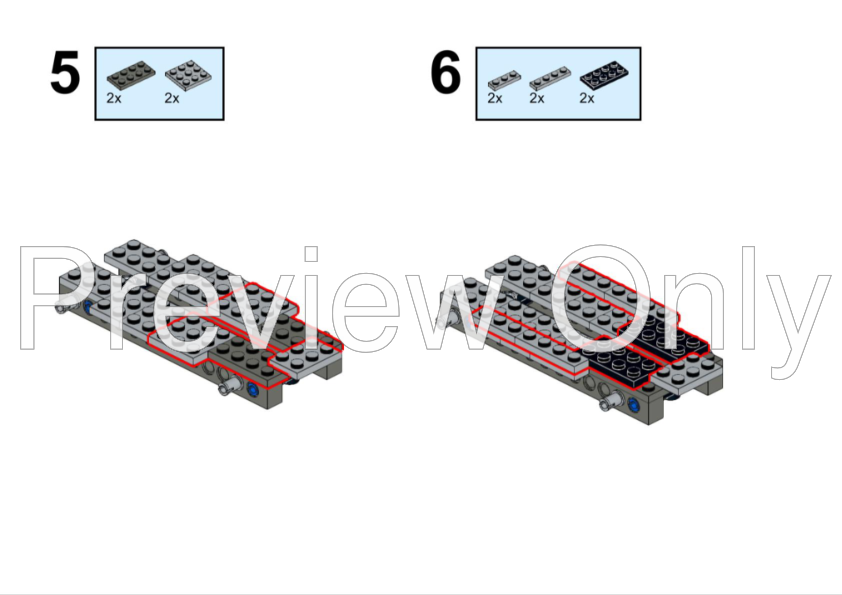 LEGO MOC 5th gen 4runner (7-wide) by Turbo8702 | Rebrickable - Build ...