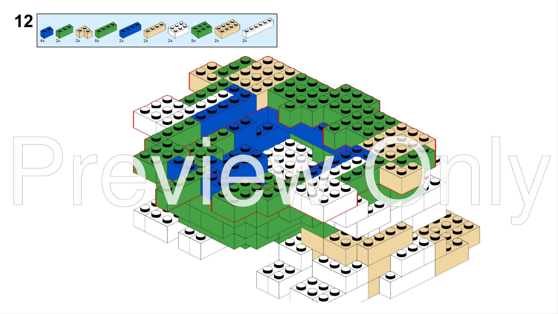 LEGO MOC-223172 Mario and Bowser by xiaowang | Rebrickable - Build with ...