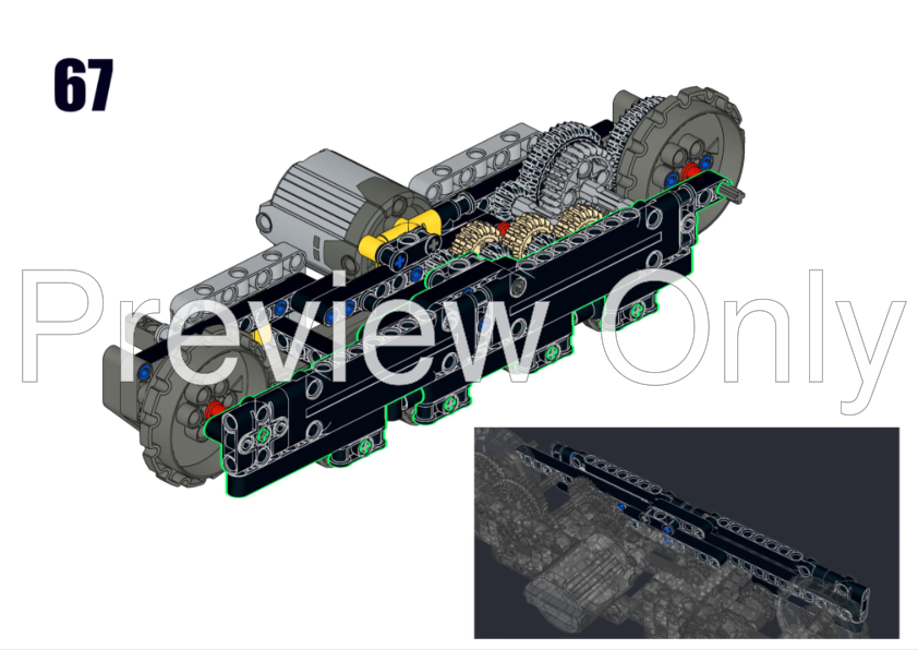LEGO MOC Caterpillar 6020b backhoe mining excavator by xiaohutushen ...
