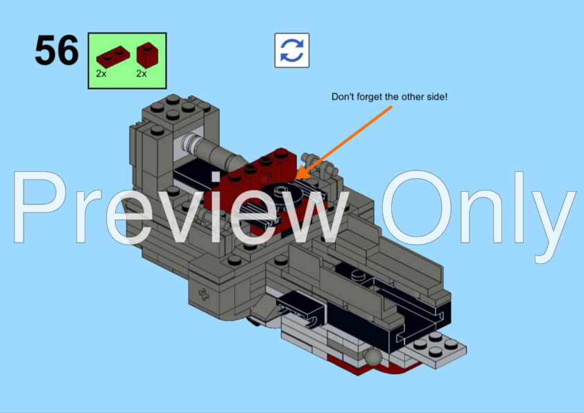 LEGO MOC-223258 Alpha-3 Nimbus-Class V-Wing Starfighter: Galactic ...