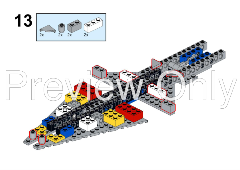 LEGO MOC Galaxy Cruiser by GentleEarwig | Rebrickable - Build with LEGO