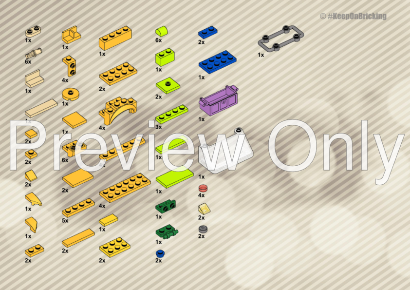 LEGO MOC 42659 6 in 1 models by Keep On Bricking | Rebrickable - Build ...