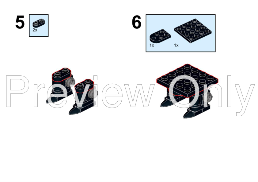 LEGO MOC K_2so Brickheadz by FMbricks | Rebrickable - Build with LEGO