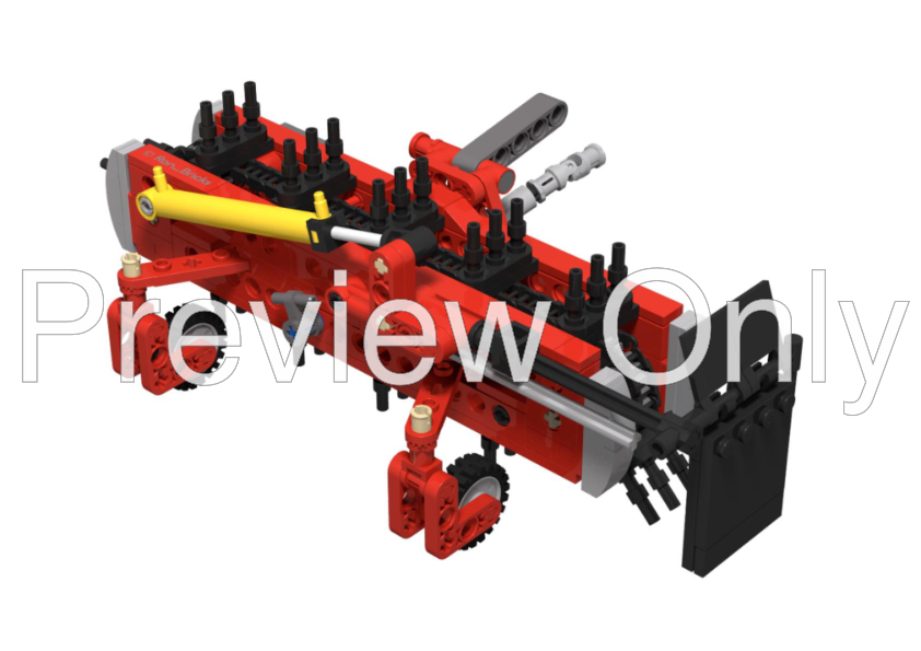 LEGO MOC Molon gEnio for Massey Ferguson 7S / Deutz-Fahr TTV610 ...