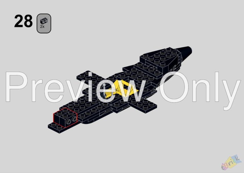 LEGO MOC Batwing by tBrick4281 | Rebrickable - Build with LEGO