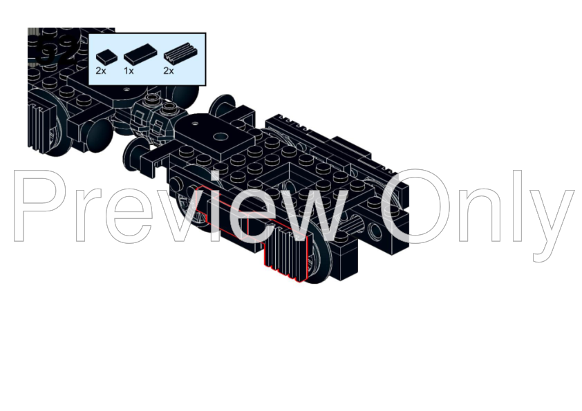 LEGO MOC-223502 Class 101 DMU | 8 Wide | Power Functions by S-Brick ...