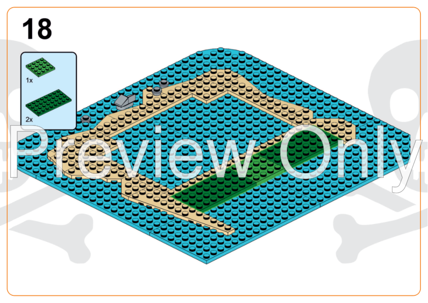 LEGO MOC-223504 6254 Rocky Reef Remake (2025 edition) by MyFirstMOC ...