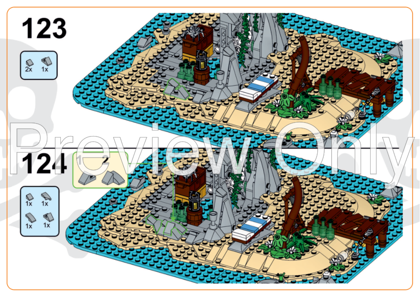 LEGO MOC-223504 6254 Rocky Reef Remake (2025 edition) by MyFirstMOC ...