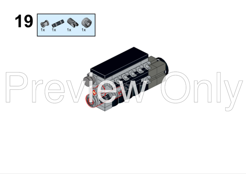 LEGO MOC BMW M1 by TheCarBuilder | Rebrickable - Build with LEGO