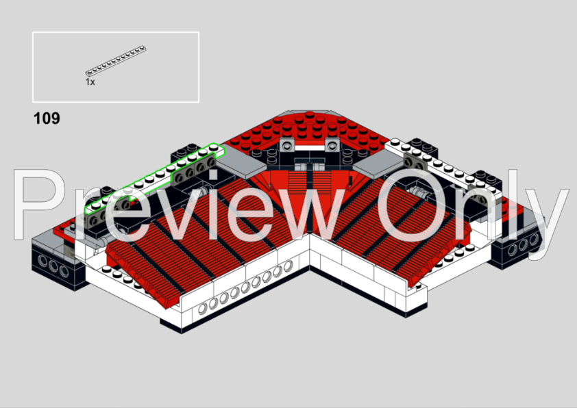 LEGO MOC FOOTBALL STADIUM by KURA76 | Rebrickable - Build with LEGO