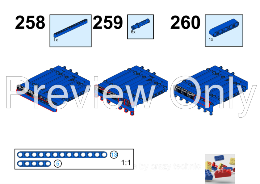 LEGO MOC-223936 container terminal 1:21| terminal tractor + trailer ...