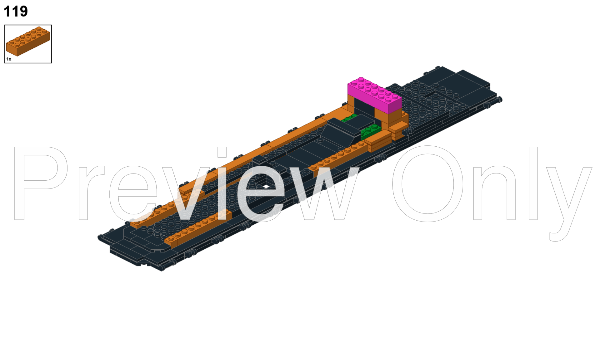 LEGO MOC Diesel-Electric Locomotive - EMD SD40-2 - MOC by Mimi68 ...