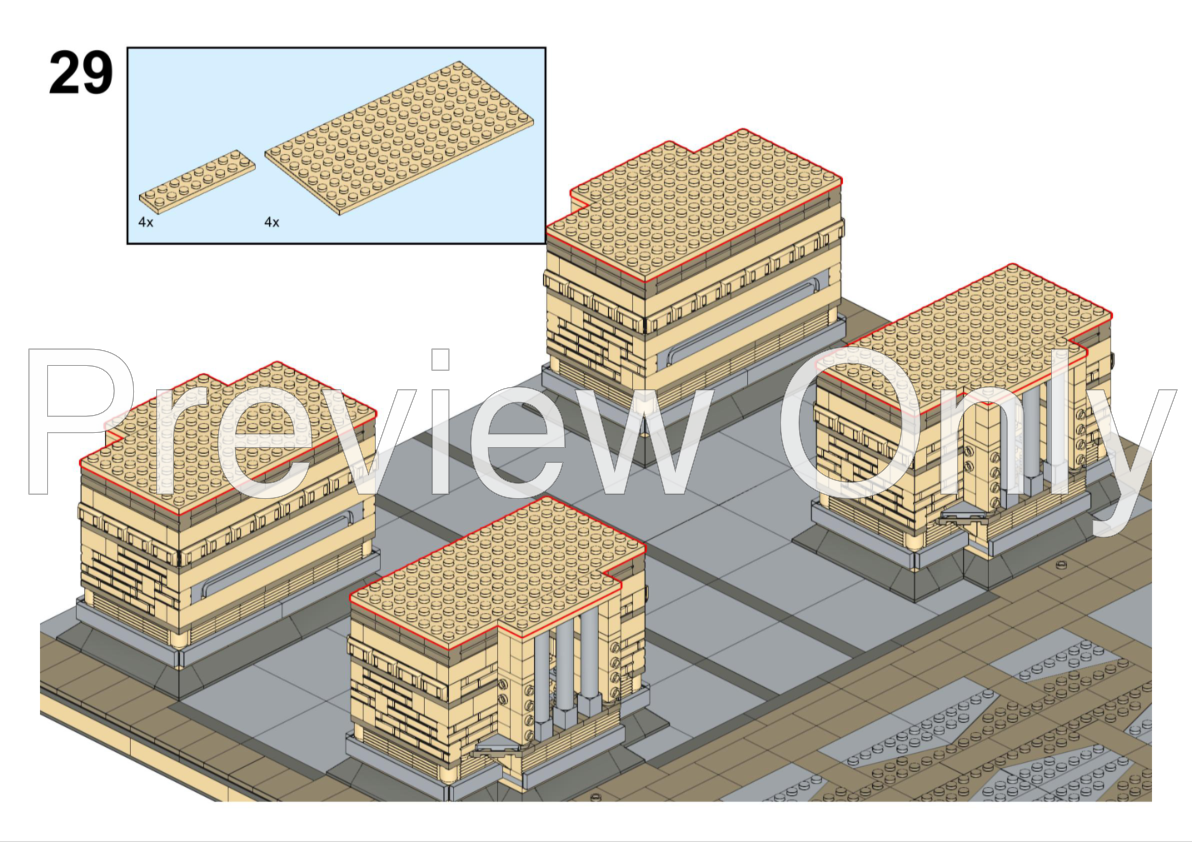 LEGO MOC SW - Attack on Theed Palace by Sarinoo90 | Rebrickable - Build ...