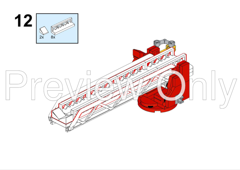 LEGO MOC American Modern Mid Mount Tower by First Due Bricks ...