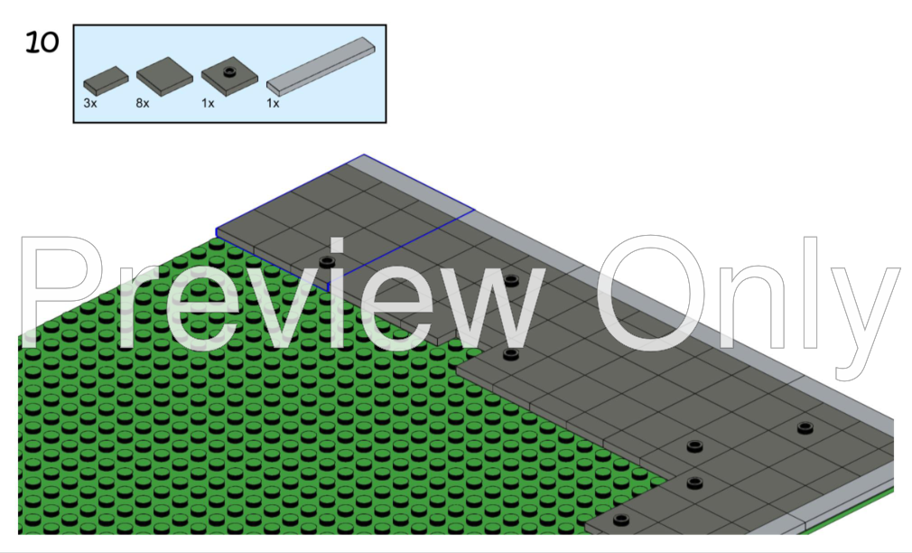 LEGO MOC Modular Krusty Burger by benbuildslego | Rebrickable - Build ...