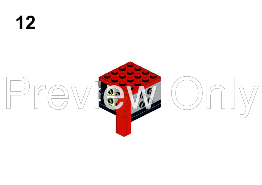 LEGO MOC Thor (MCU) Brickheadz by BlessedBricks | Rebrickable - Build ...