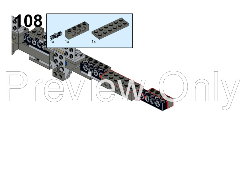 LEGO MOC-224077 AT-OT by benneech | Rebrickable - Build with LEGO