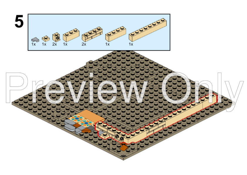 LEGO MOC Arab house by sgomezb | Rebrickable - Build with LEGO
