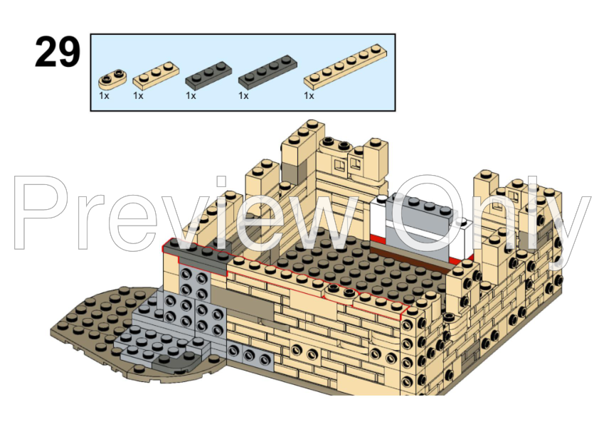 LEGO MOC Arab tower by sgomezb | Rebrickable - Build with LEGO