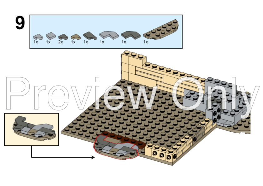 LEGO MOC Arab tower by sgomezb | Rebrickable - Build with LEGO