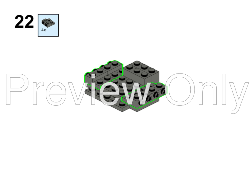 LEGO MOC Bantha Class Assault Carrier from Rogue Squadron, Mini-Scale ...