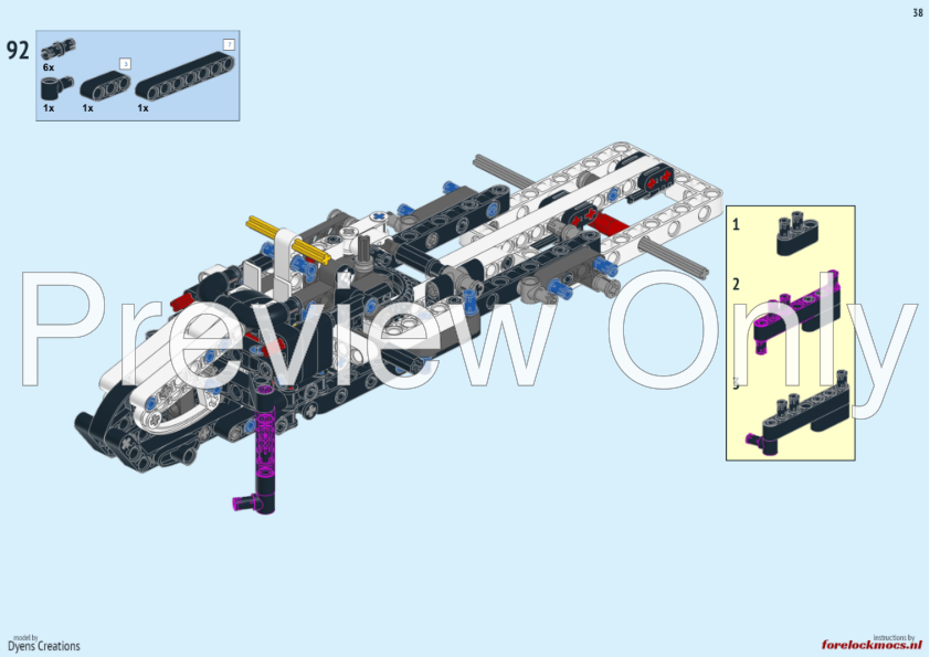 LEGO MOC-224144 LEGO 42158 - SPACE SHUTTLE DISCOVERY by Dyens Creations ...